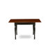 Charlton Home® Monza Extendable Solid Wood Dining Table & Reviews | Wayfair